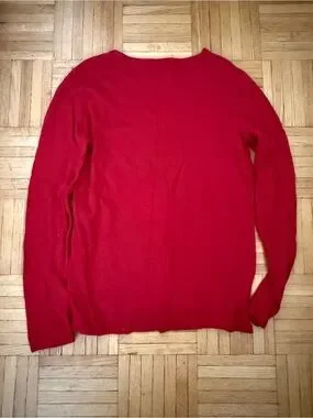 Sweaters | Antoni Alison Red Sequin Bird Sweater | Poshmark